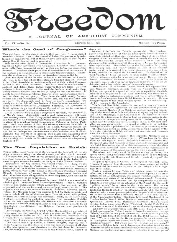 Freedom vol 7. no 80 (September 1893) | libcom.org